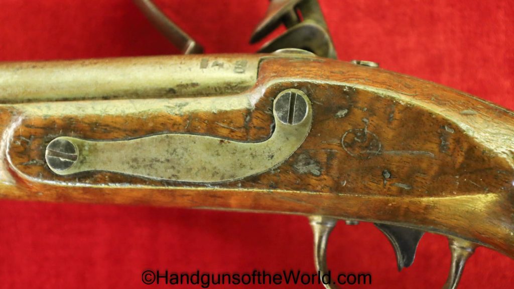 Simeon North Model 1819, .54 caliber Flint Lock Pistol-US Army Issue ...
