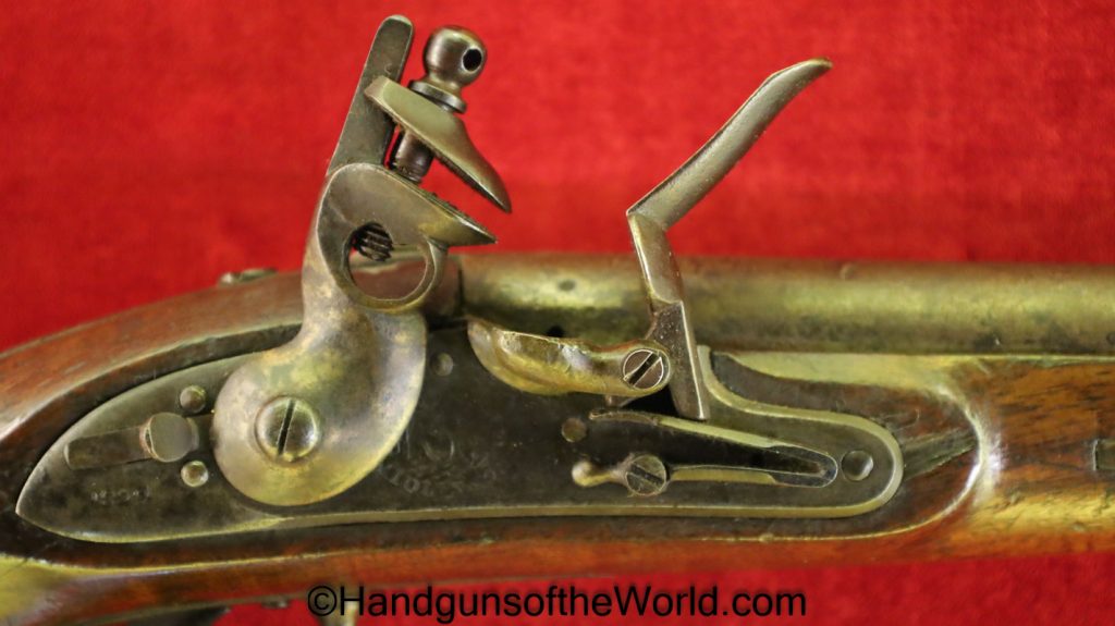 Simeon North Model 1819, .54 caliber Flint Lock Pistol-US Army Issue ...