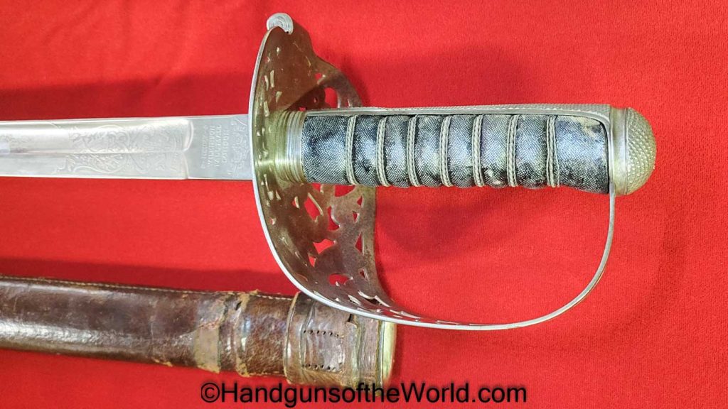 British Calvary Sword with Provenance - Handguns of the World