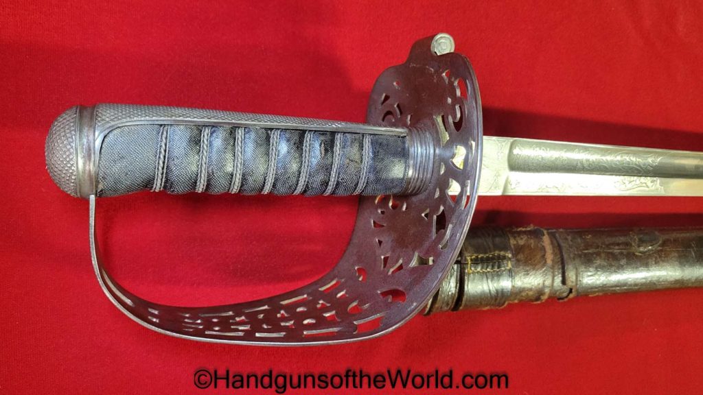British Calvary Sword with Provenance - Handguns of the World