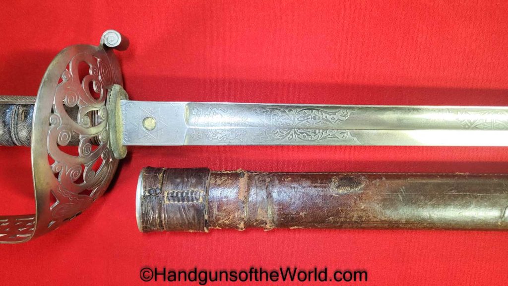 British Calvary Sword with Provenance - Handguns of the World