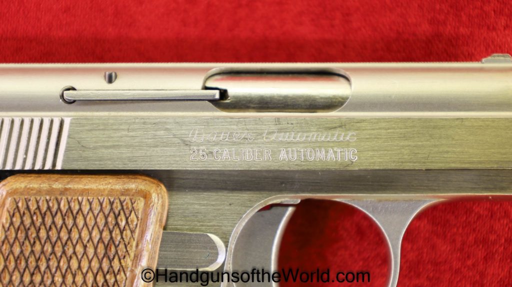Bauer Firearms Automatic, .25 caliber, Stainless with Box - Handguns of ...