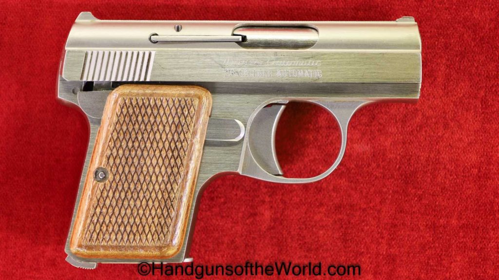 Bauer Firearms Automatic, .25 caliber, Stainless with Box - Handguns of ...