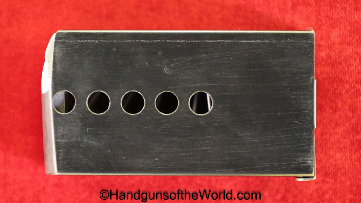 Bergmann 1897 No 5, 7.8mm Magazine-Clip - Handguns of the World