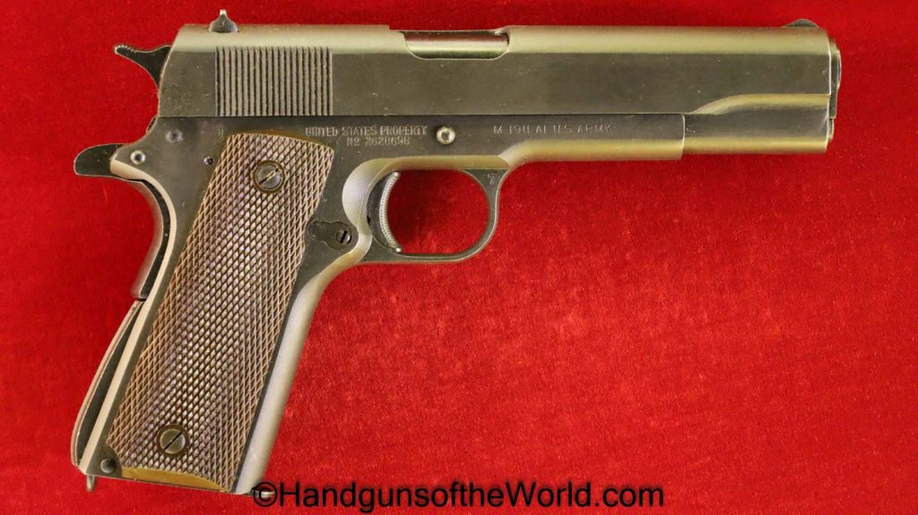 Ithaca 1911A1, .45acp, Built in 1945, US Army Issue-Incredible ...