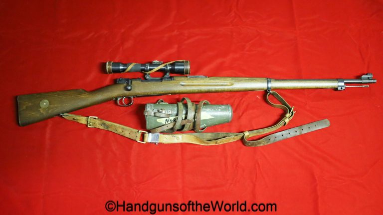 Carl Gustafs Swedish M41B, 6.5mm Sniper with Scope - Handguns of the World